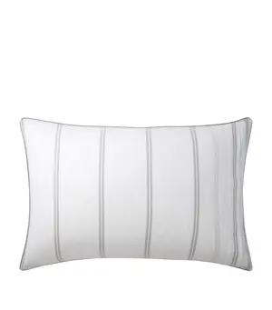 Ralph Lauren Cotton Kerrigan King Oxford Pillowcase - Grey