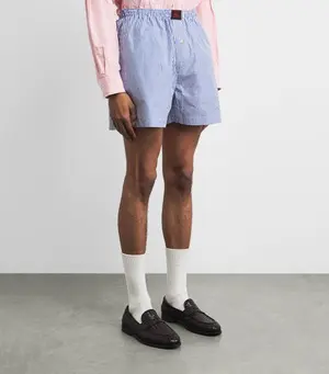 WILLY CHAVARRIA Stripe Woven Boxers