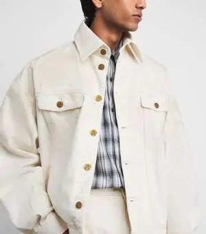 WILLY CHAVARRIA Chachi Denim Jacket - White