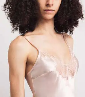GILDA & PEARL Silk Slip Dress