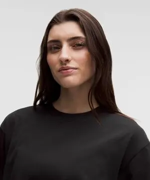Lululemon Heavyweight Cotton Oversized T-shirt - Black