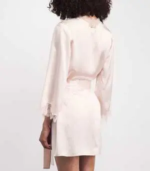 GILDA & PEARL Silk In Dreams Short Robe
