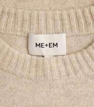 ME+EM Cashmere Baby T-shirt - Neutral