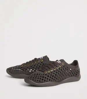 Adidas X Wales Bonner Karintha Woven Sneakers - Brown