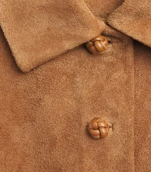 RÓHE Textured Suede Cropped Jacket