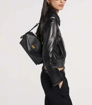 Balenciaga Le 7 Medium Calfskin Shoulder Bag