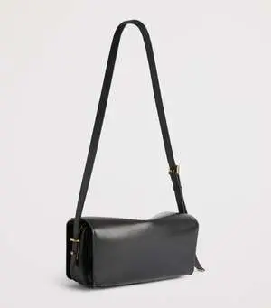 Balenciaga Le 7 Medium Calfskin Shoulder Bag