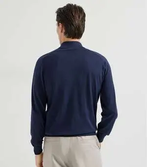 Brunello Cucinelli Cotton Polo Sweater
