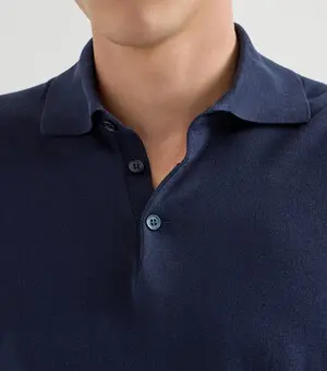 Brunello Cucinelli Cotton Polo Sweater