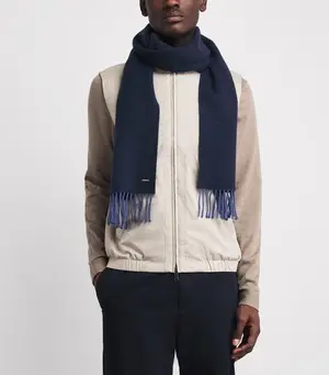 BOSS Cashmere Floris Scarf
