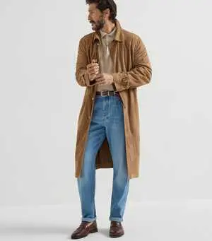 Brunello Cucinelli Cashmere Polo Sweater - Beige