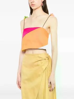 Mira Mikati Flower Straps Top