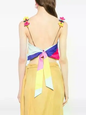 Mira Mikati Flower Straps Top