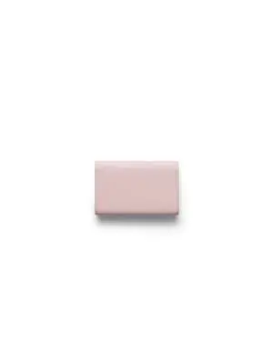 Prada Saffiano Leather Card Holder - Pink