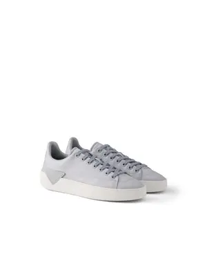 Prada Court Re-nylon Sneakers - Grey