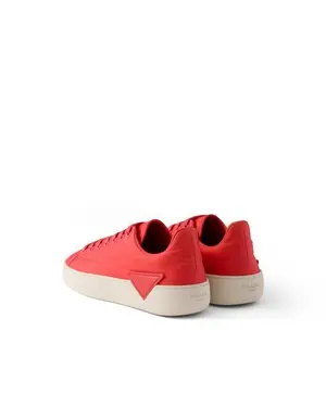 Prada Court Re-nylon Sneakers - Orange