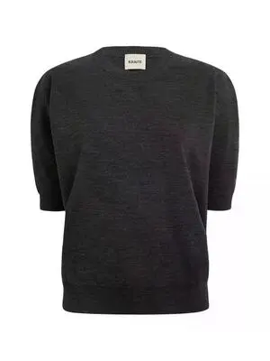Women's Crew Neck Short Sleeve Sweaters