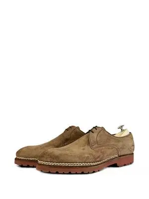Bontoni Carnera Suede Derby Shoes