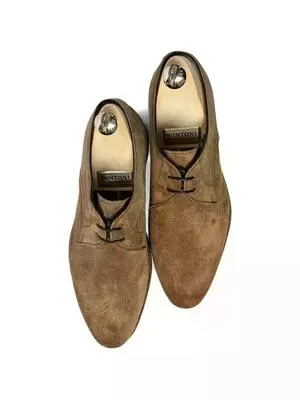 Bontoni Carnera Suede Derby Shoes