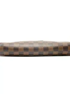 LOUIS VUITTON 2012 Damier Azur Eva Shoulder Bag - Brown