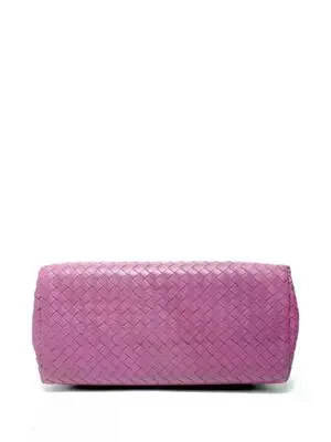 Bottega Veneta Intrecciato Roma Handbag - Pink