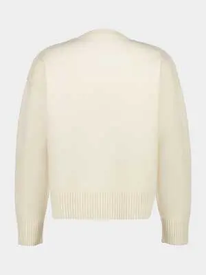AMI Paris De Coeur Crewneck Sweater