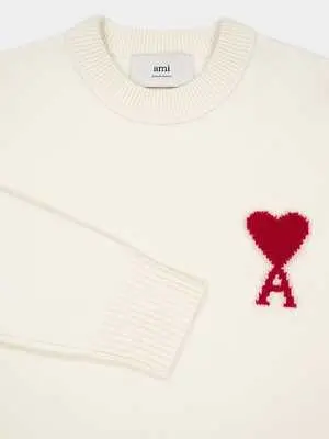 AMI Paris De Coeur Crewneck Sweater