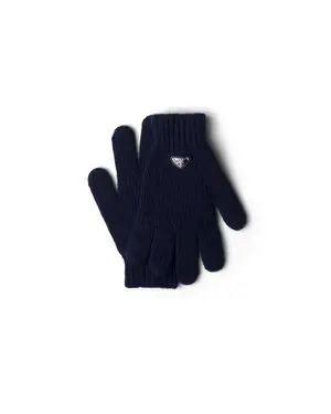 Prada Knitted Gloves For Men