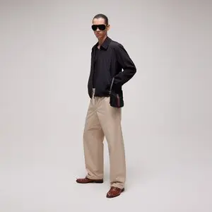 Gucci Cotton Poplin Pants - Beige