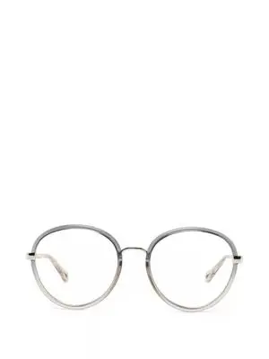 Chloé Round-frame Glasses - Grey