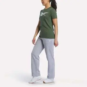 REEBOK Vector Graphic T-shirt - Forest Heather