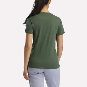 REEBOK Vector Graphic T-shirt - Forest Heather
