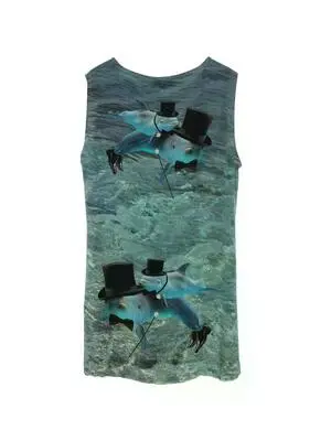 The Artistylist Dolphin-print Top