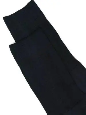 Zegna Knee Socks - Blue