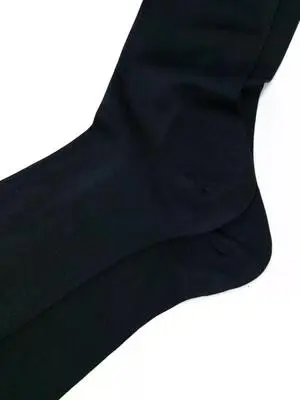 Zegna Knee Socks - Blue