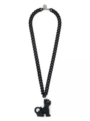 Marni Dog Motif Charm Necklace
