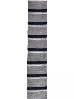 Brunello Cucinelli Striped Knitted Tie