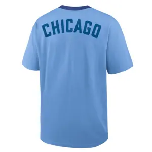 Nike Chicago Cubs Cooperstown Ringer Mlb T-shirt - Blue