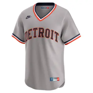 Nike Alan Trammell Detroit Tigers Cooperstown Dri-fit Mlb Limited Jersey - Grey