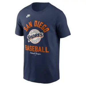 Nike San Diego Padres Cooperstown Mlb T-shirt - Blue
