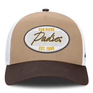 Nike San Diego Padres Rise Mlb A-frame Trucker Hat
