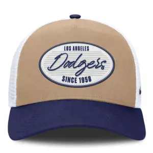 Nike Los Angeles Dodgers Rise Mlb A-frame Trucker Adjustable Hat