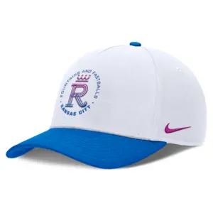 Nike Kansas City Royals City Connect Rise Dri-fit Mlb A-frame Adjustable Hat - White