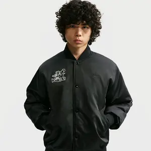 Nike Sportswear "jackie Robinson" Satin Jacket
