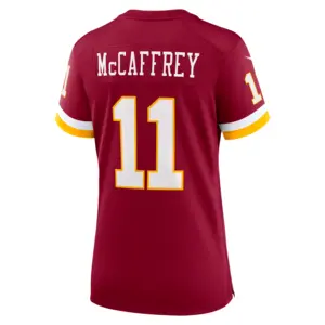 Nike Luke Mccaffrey Washington Commanders Nfl Game Jersey - Red