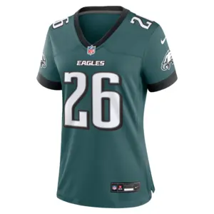 Nike Saquon Barkley Philadelphia Eagles NFL Game Jersey Green