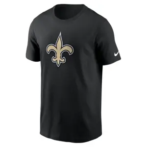 Nike New Orleans Saints Logo Essential Nfl T-shirt - Black