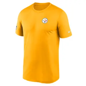Nike Pittsburgh Steelers Legend Small Logo Dri-fit Nfl T-shirt - Brown