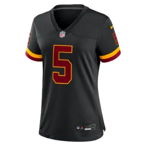Nike Jayden Daniels Washington Commanders Nfl Game Jersey - Black