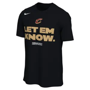 Nike Cleveland Cavaliers Nba Basketball T-shirt - Black